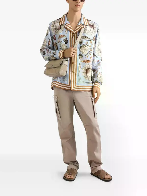 Dolce & Gabbana Shell-print Shirt