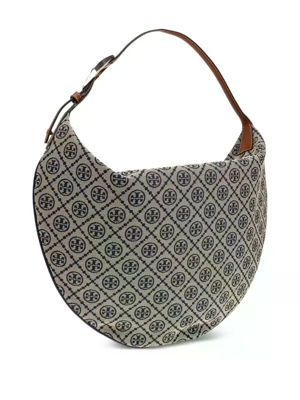 Tory Burch T Monogram Balloon Tote Bag