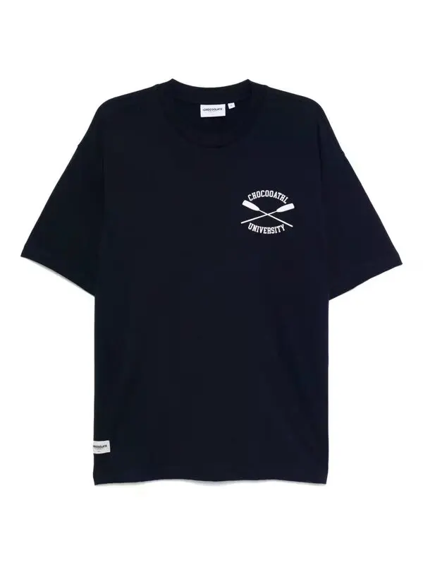 CHOCOOLATE Graphic-printed T-shirt - Blue
