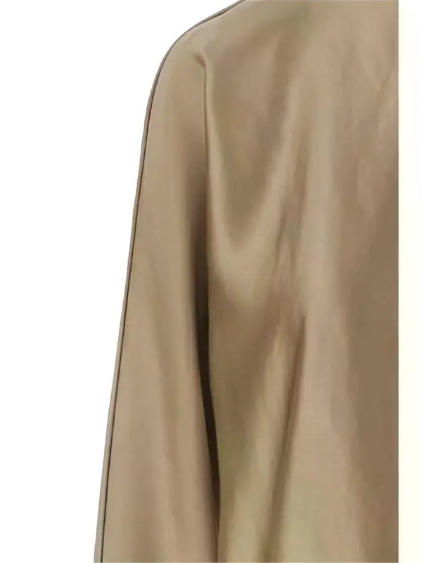 Giorgio Armani Satin-finish Long-sleeve Top