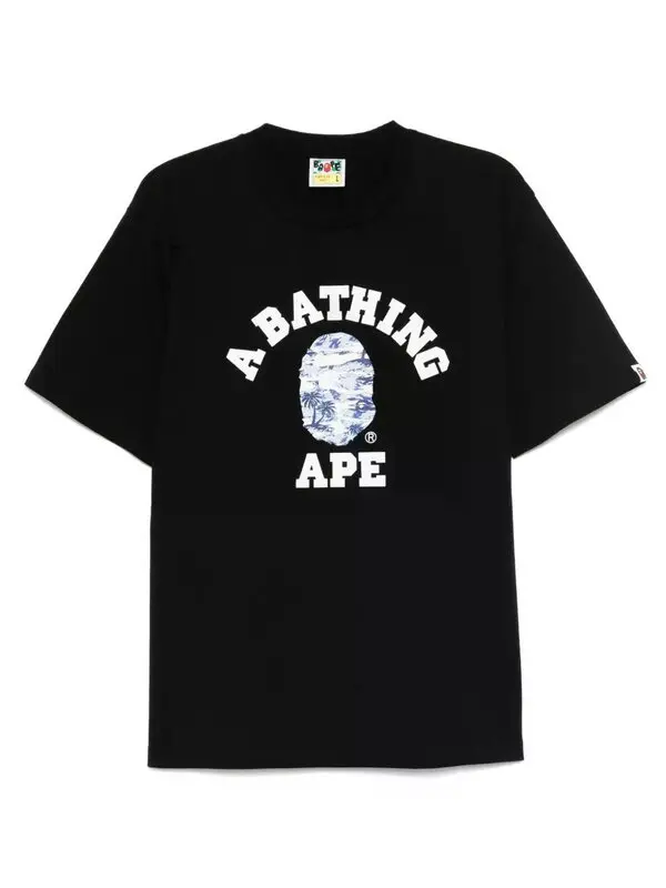 A BATHING APE Logo-printed T-shirt