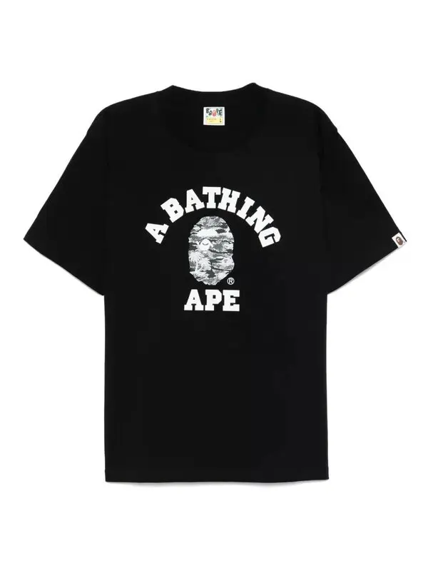 A BATHING APE Logo-printed T-shirt