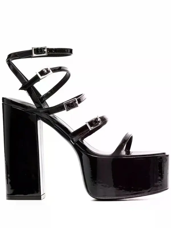 Paris Texas Strappy 135mm Platform Sandals