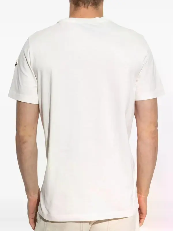 Moncler Logo-patch T-shirt - White