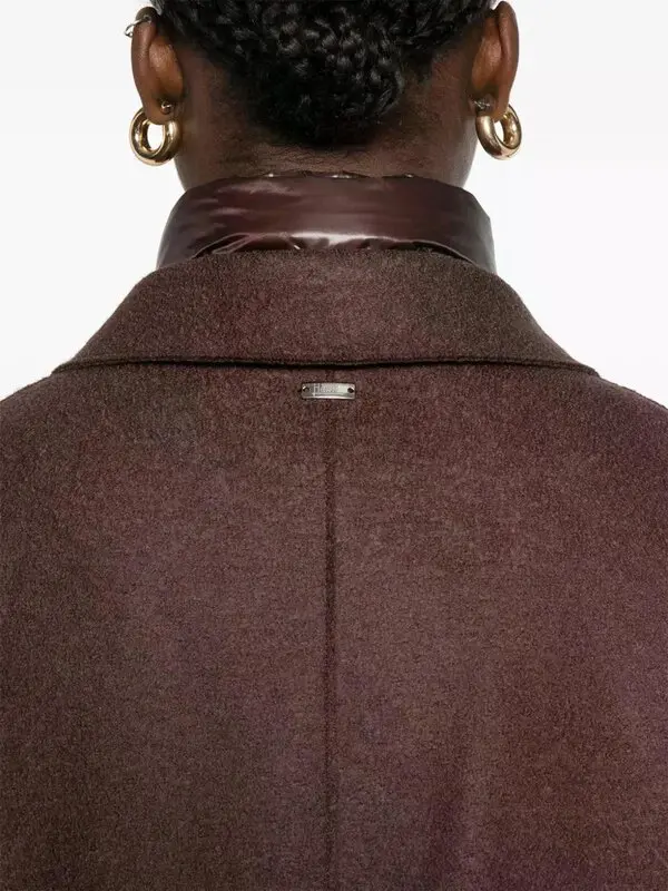 Herno Double-layered Coat - Brown