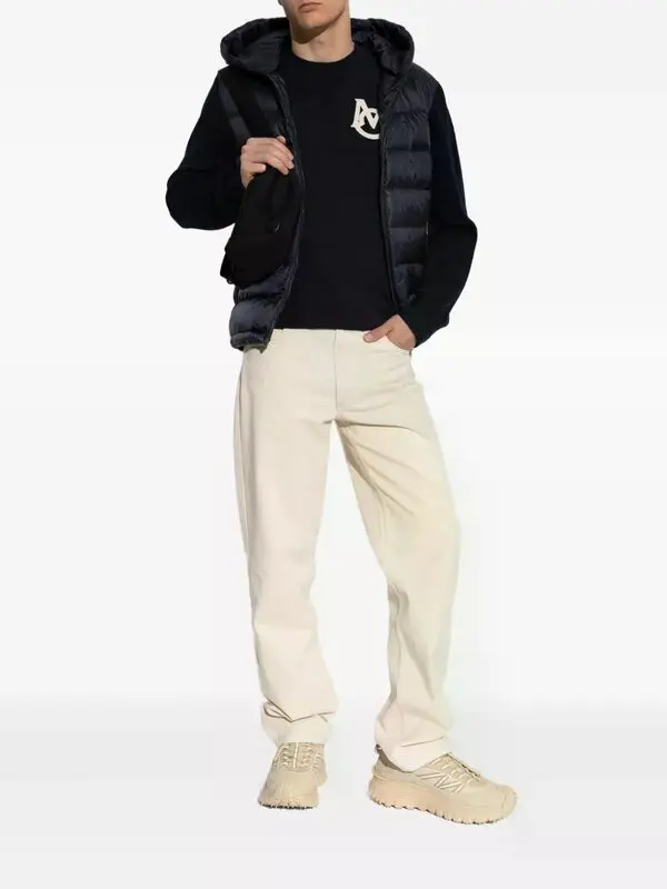 Moncler Panelled Hooded Jacket