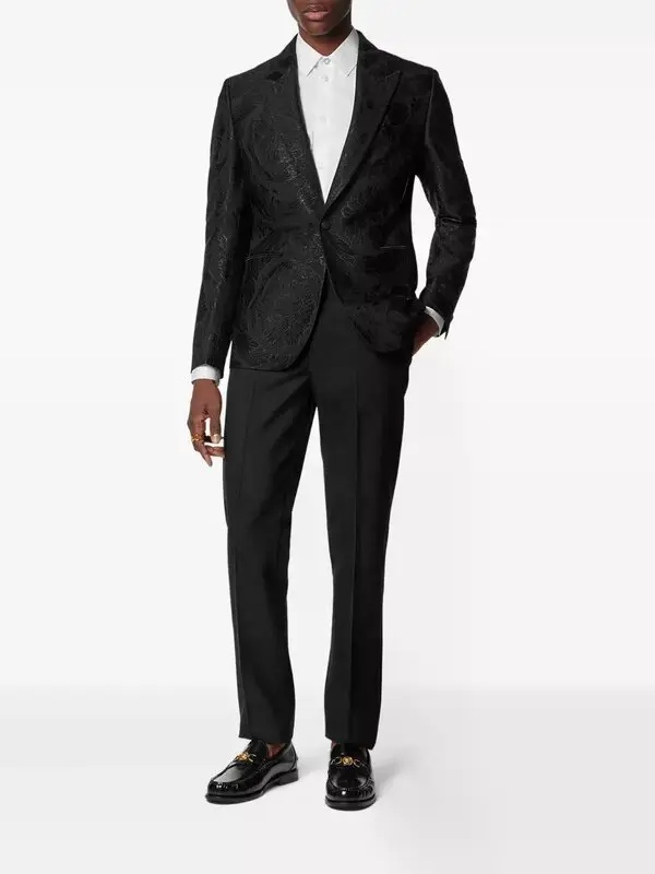 Versace Barocco-jacquard Blazer