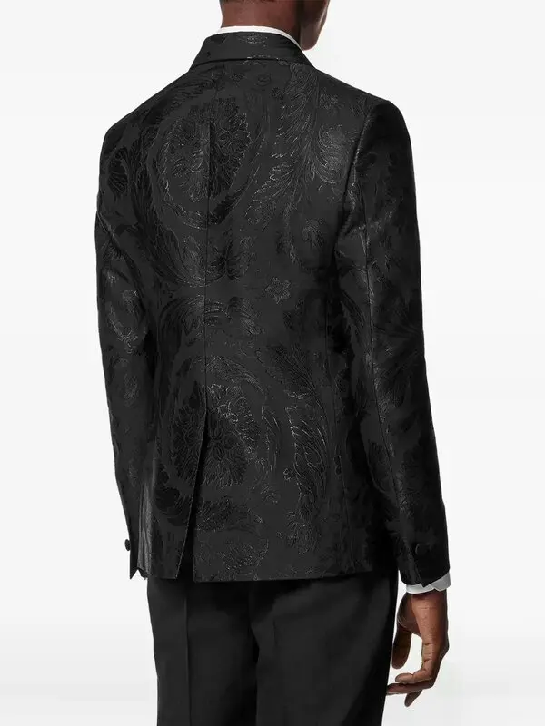 Versace Barocco-jacquard Blazer
