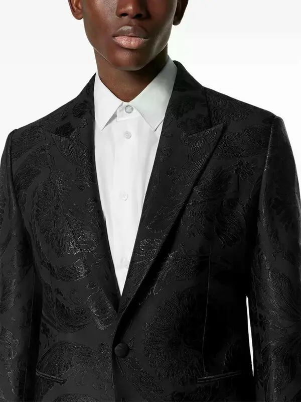 Versace Barocco-jacquard Blazer