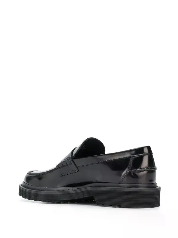 TOD'S Embossed Logo Loafers