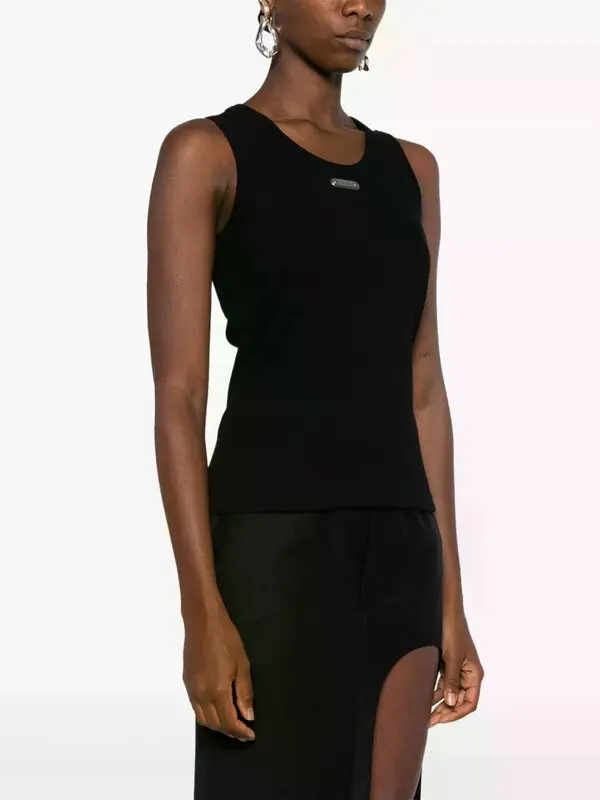 Alexander McQueen Logo-plaque Tank Top