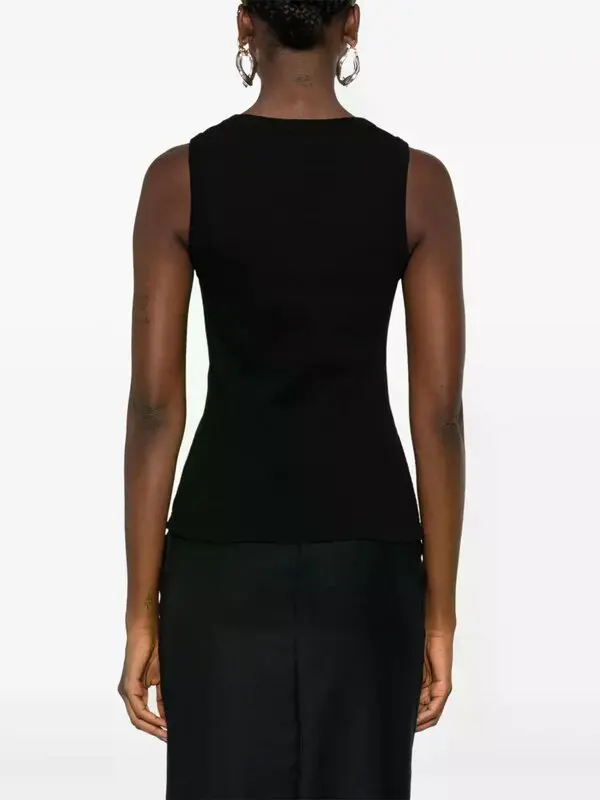 Alexander McQueen Logo-plaque Tank Top