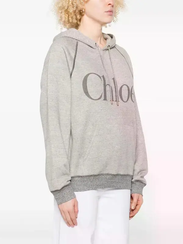 Chloé Logo-print Drawstring Hoodie