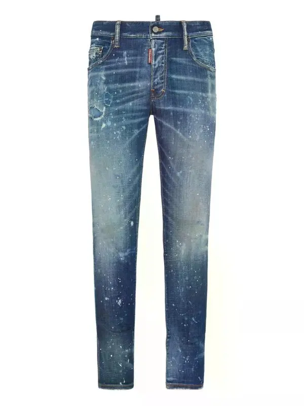 Dsquared2 Galaxy Wash Jeans - Blue