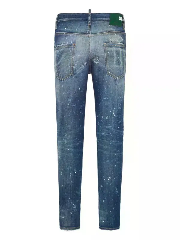 Dsquared2 Galaxy Wash Jeans - Blue