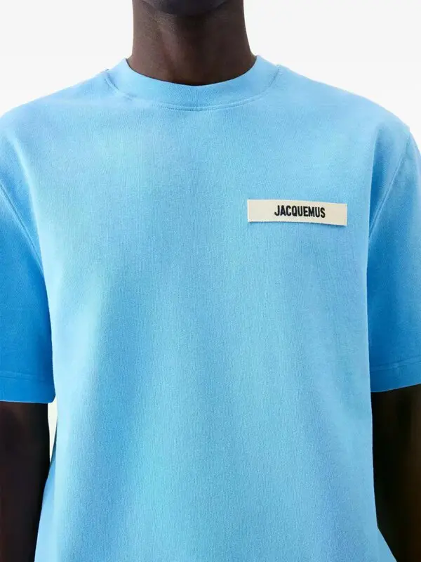 Jacquemus Gros Grain Logo-embellished T-shirt