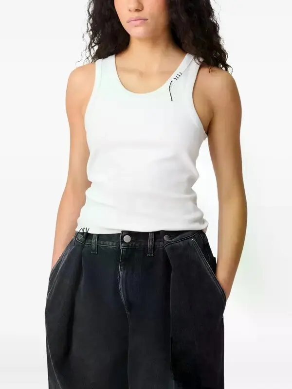 Axel Arigato Traced Ribbed Sleeveless Tank Top
