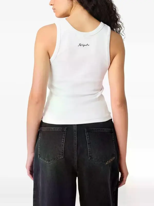 Axel Arigato Traced Ribbed Sleeveless Tank Top