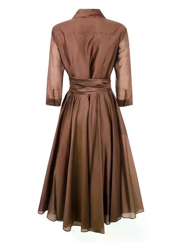 DRHOPE Belted Midi Dress