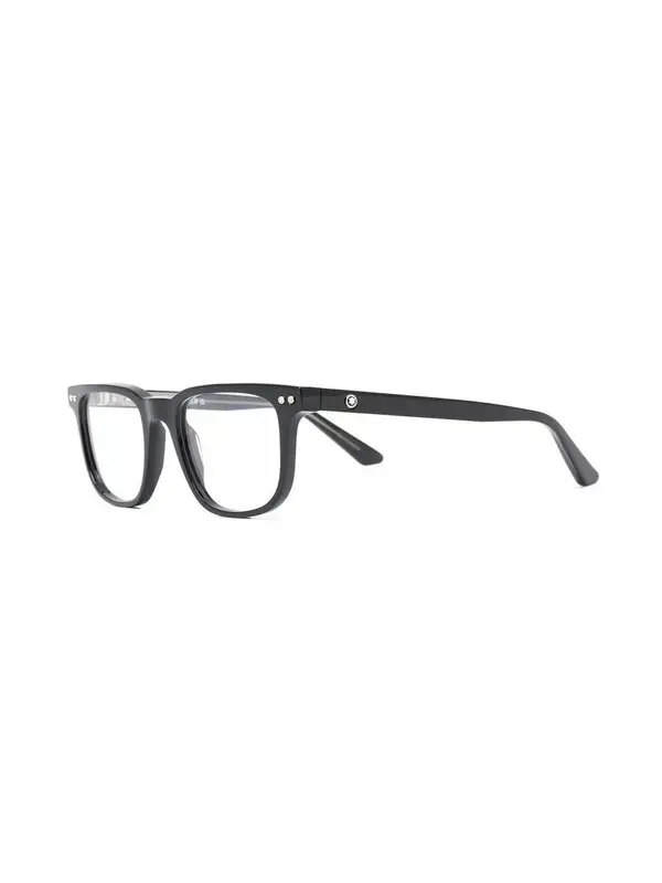 Montblanc Logo-detail Square Frame Eyeglasses
