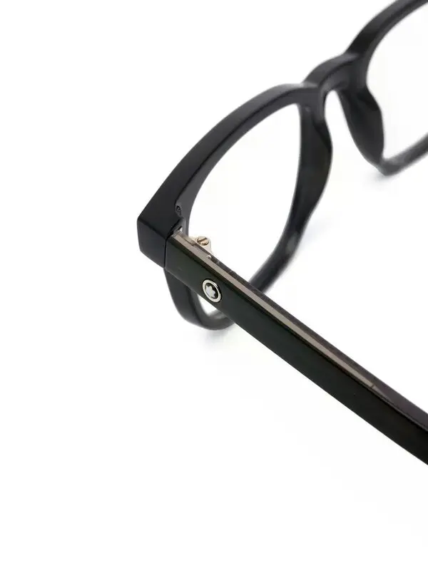 Montblanc Logo-detail Square Frame Eyeglasses