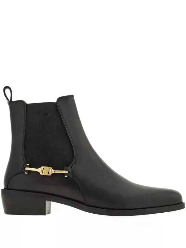 FERRAGAMO Embellished Chelsea Boots