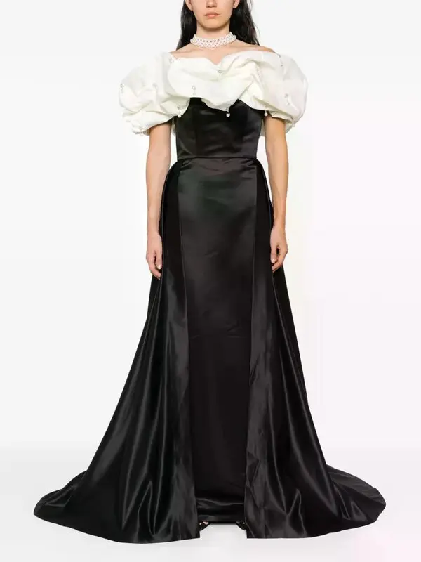 AAVVA Off-shoulder Long Dress
