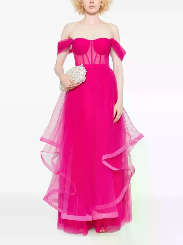 AAVVA Long Tulle Gown