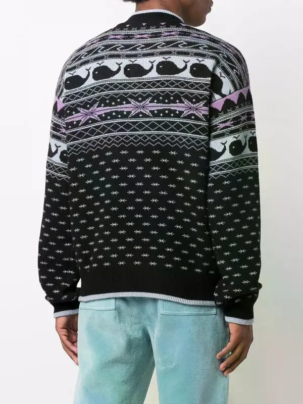 PHIPPS Intarsia Knit Jumper