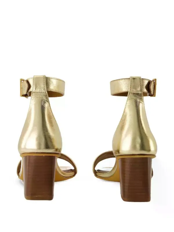 Zadig&Voltaire 57mm Caprese Leather Sandals - Gold