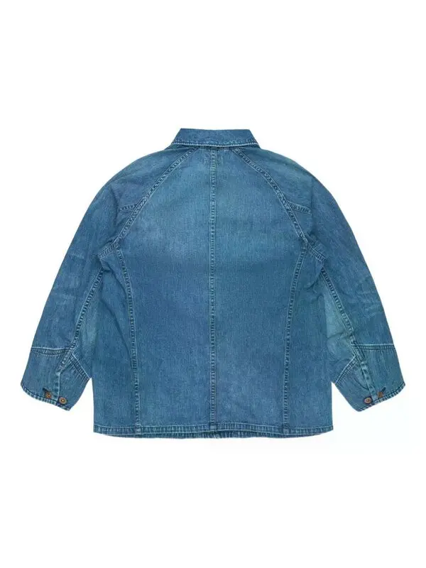 Blue Blue Japan Washed Denim Chore Jacket