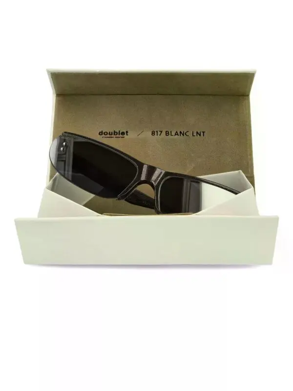 DOUBLET Rectangle Frame Sunglasses