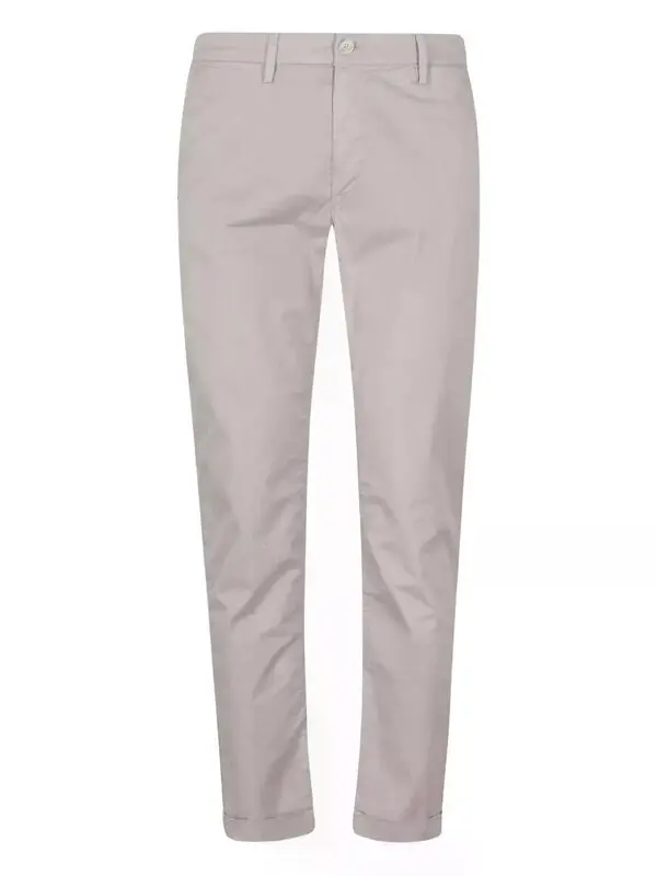 RE-HASH Logo-patch Trousers - Grey