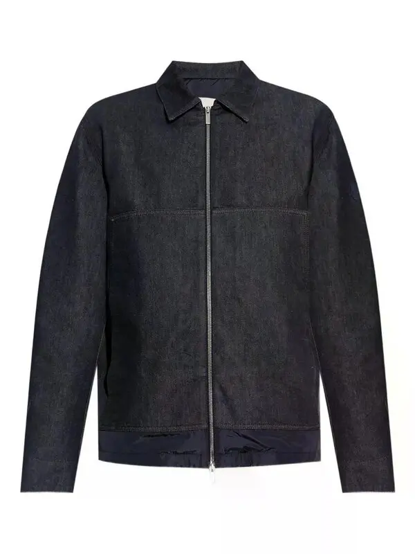 Moncler Zip-up Bomber Jacket - Blue
