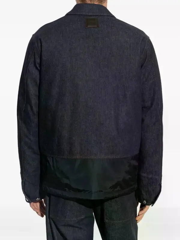Moncler Zip-up Bomber Jacket - Blue