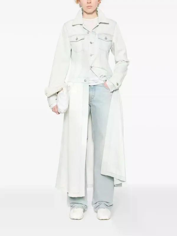 MAISON MARGIELA Single-stitch Denim Maxi Coat