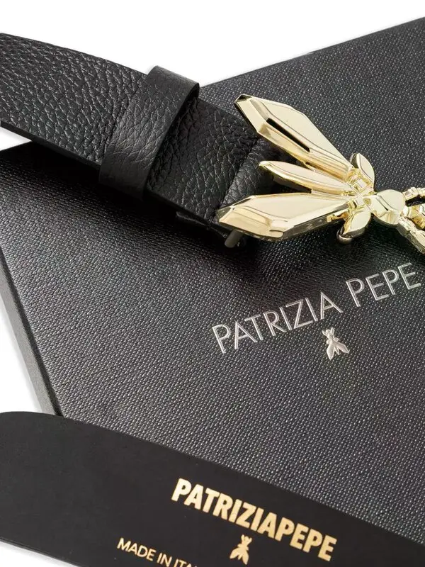 Patrizia Pepe Logo Plaque Belt