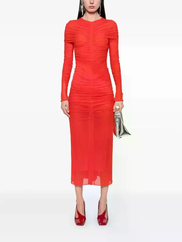 MUGLER Ruched Bodysuit