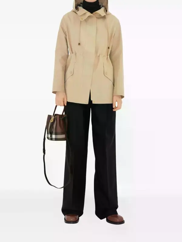 Burberry Mini Check Bucket Bag