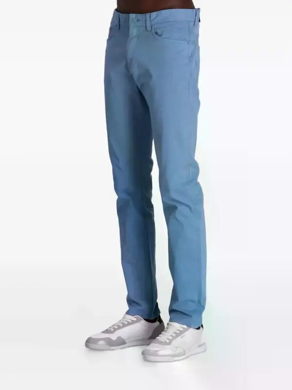 BOSS Straight-leg Trousers - Blue