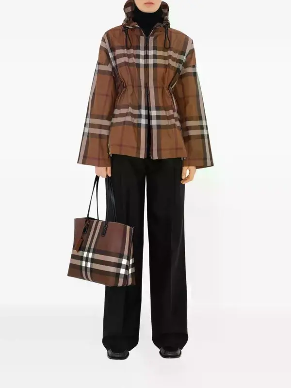 Burberry Medium Check Tote Bag