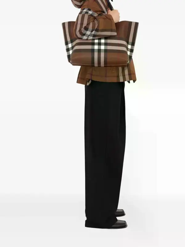 Burberry Medium Check Tote Bag