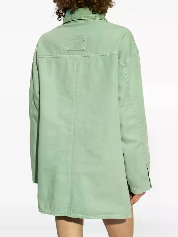 Blumarine Patch-pocket Shirt Jacket