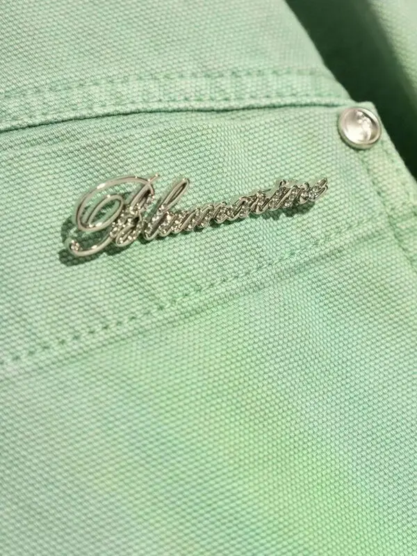 Blumarine Patch-pocket Shirt Jacket