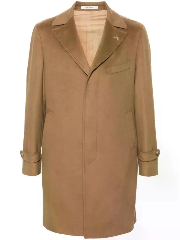 Tagliatore Virgin Wool Thomas Coat - Neutrals