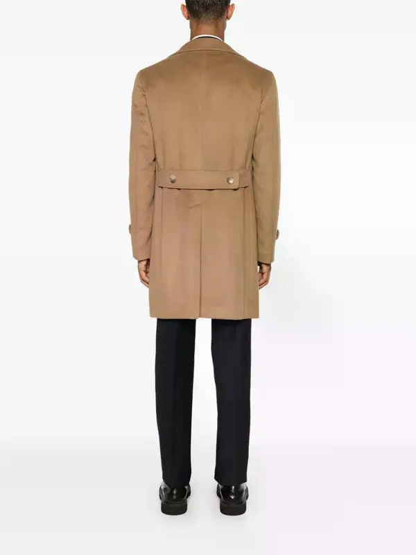 Tagliatore Virgin Wool Thomas Coat - Neutrals