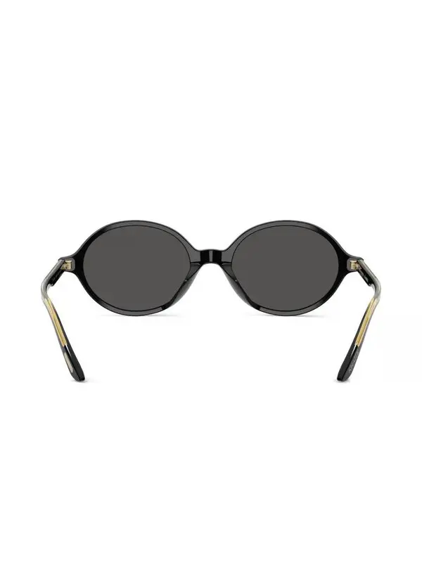 Oliver Spencer Round Frame Sunglasses - Black