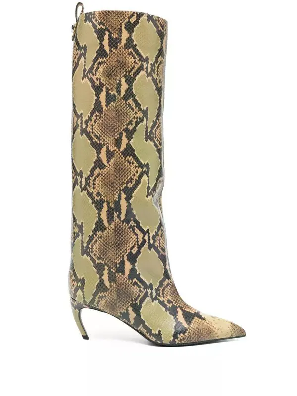 Attico 70mm Leather Boots