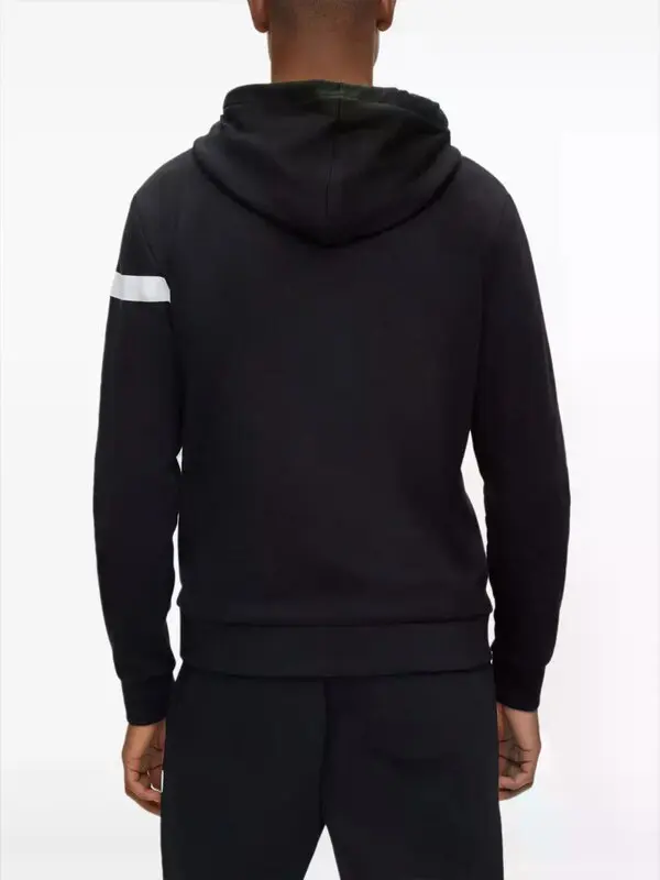 BOSS Logo Stripe-print Hoodie