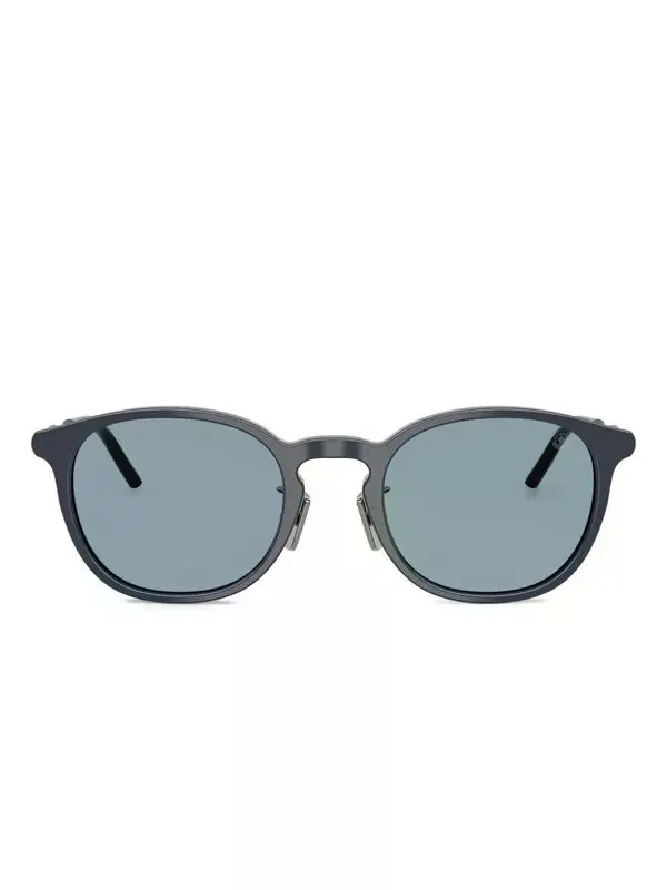 Moncler Round-frame Sunglasses - Blue